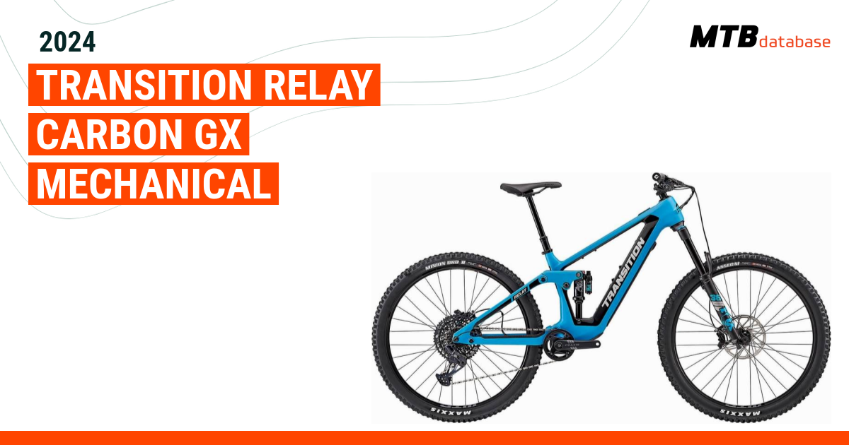 2024 Transition Relay Carbon GX Mechanical - Specs, Reviews, Images ... 2024 Transition Relay Carbon GX Mechanical - Specs, Reviews, Images ...